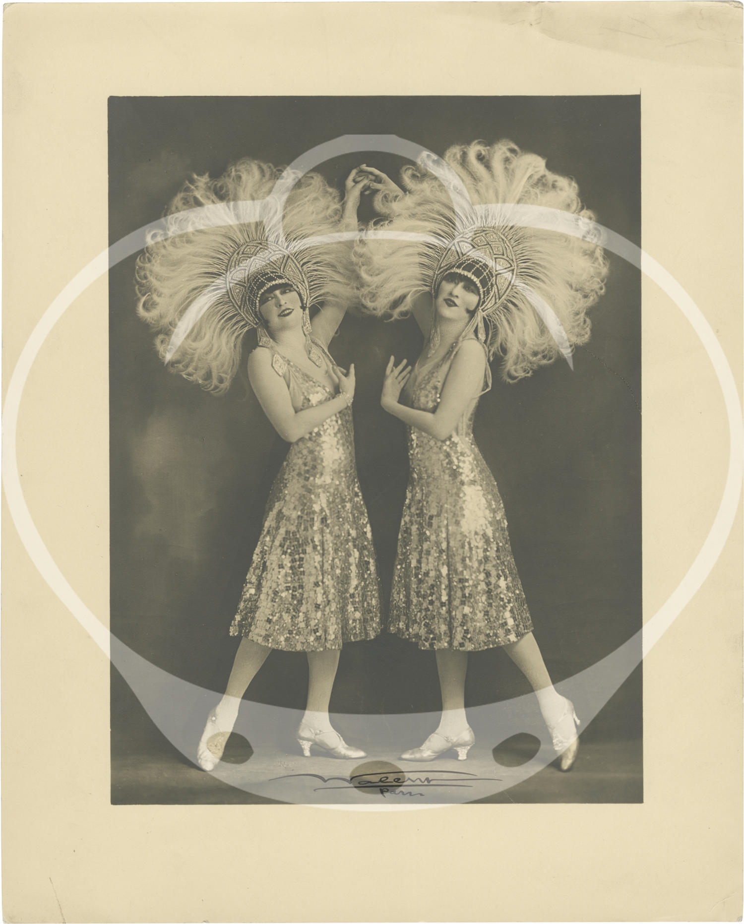 Collected archives of 40 original photographs of The Dolly Sisters ...