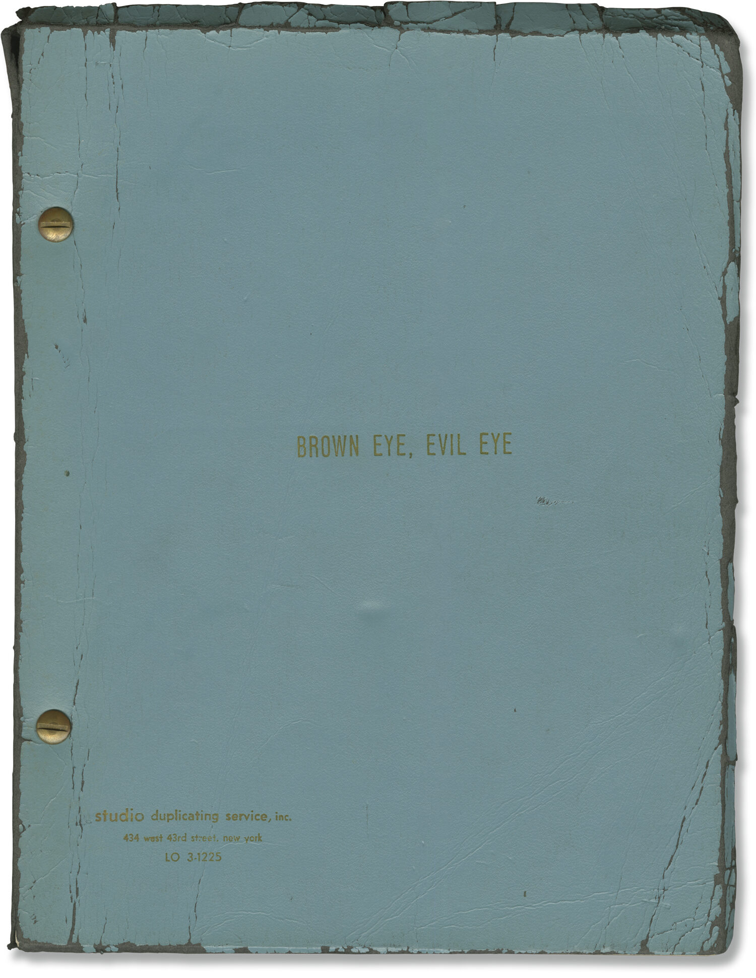 Brown Eye, Evil Eye | Robert Angus, Gabrielle Upton Harvey Alan Glick ...